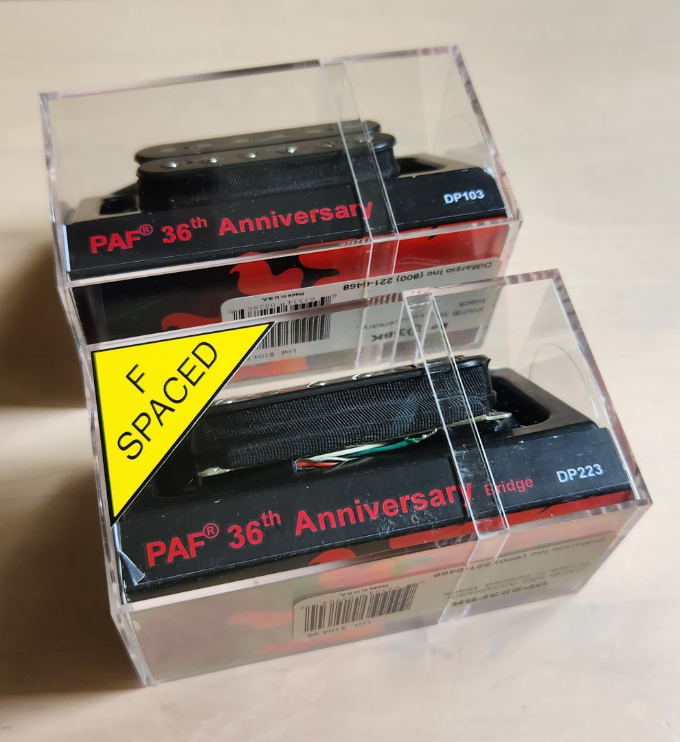 DiMarzio PAF 36th Anniversary Humbucker Set, Hobbies & Toys, Music ...