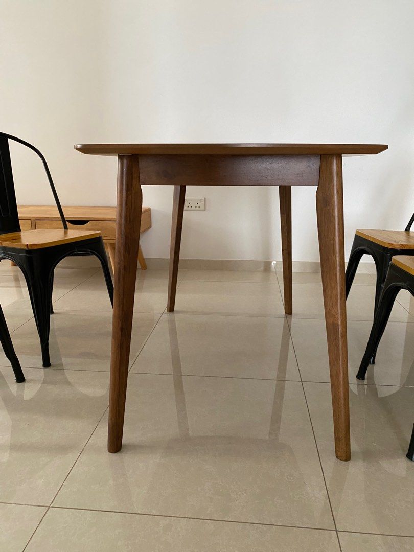 Dining Table Set for 4 pax, Furniture & Home Living, Furniture, Tables ...