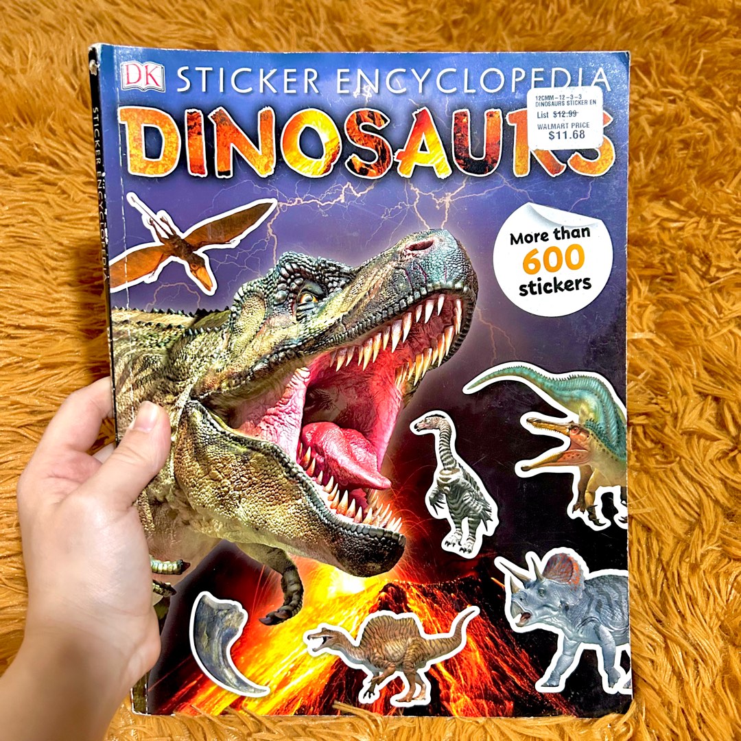 DK Sticker Encyclopedia about Dinosaurs Complete, Hobbies & Toys, Books & Magazines, Children's ...