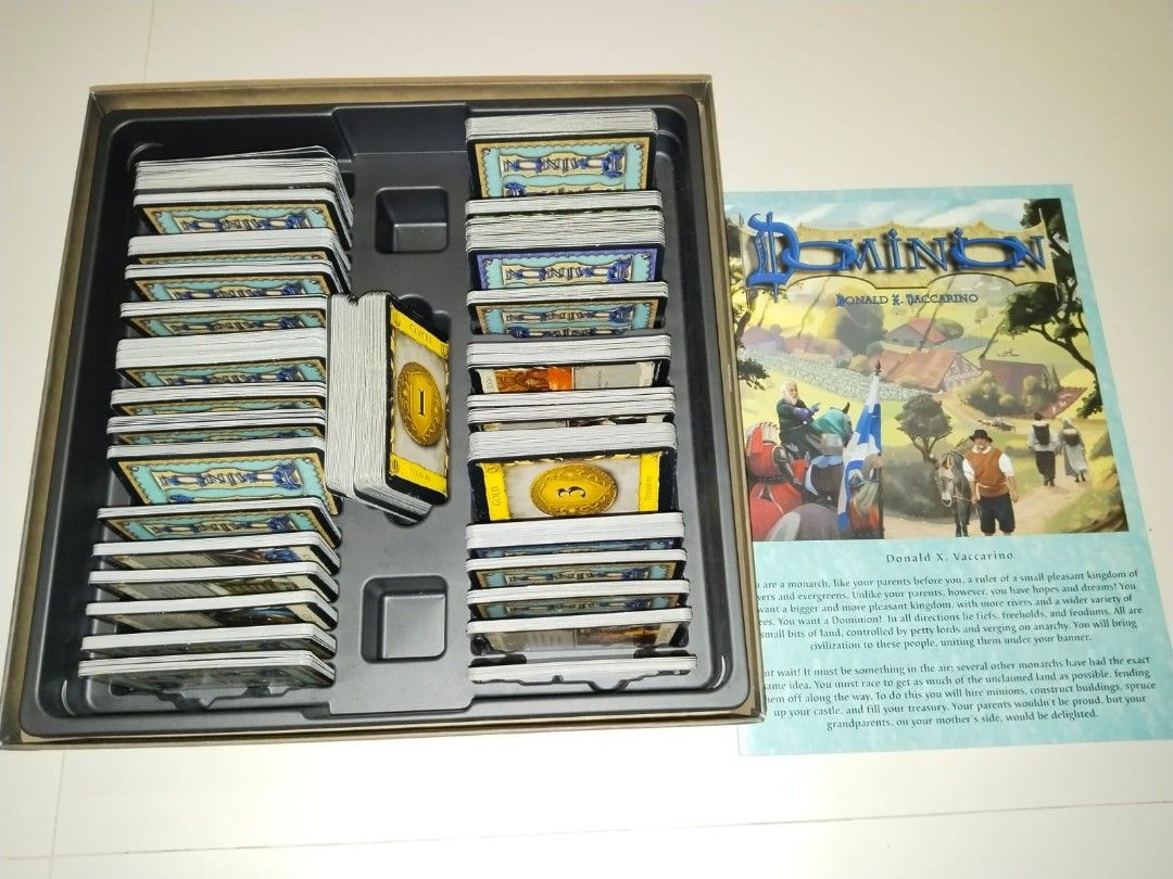 Dominion board game, Hobbies & Toys, Toys & Games on Carousell