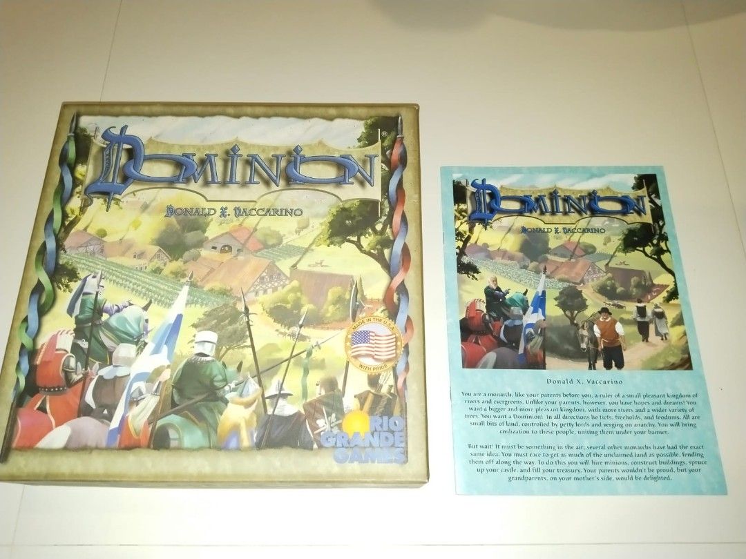 Dominion board game, Hobbies & Toys, Toys & Games on Carousell