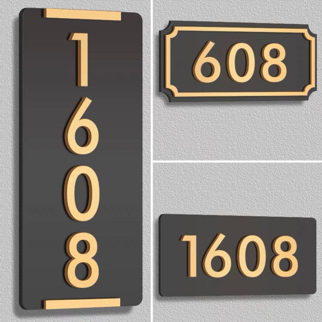 Door Sign door signage unit sign, Furniture & Home Living, Security ...