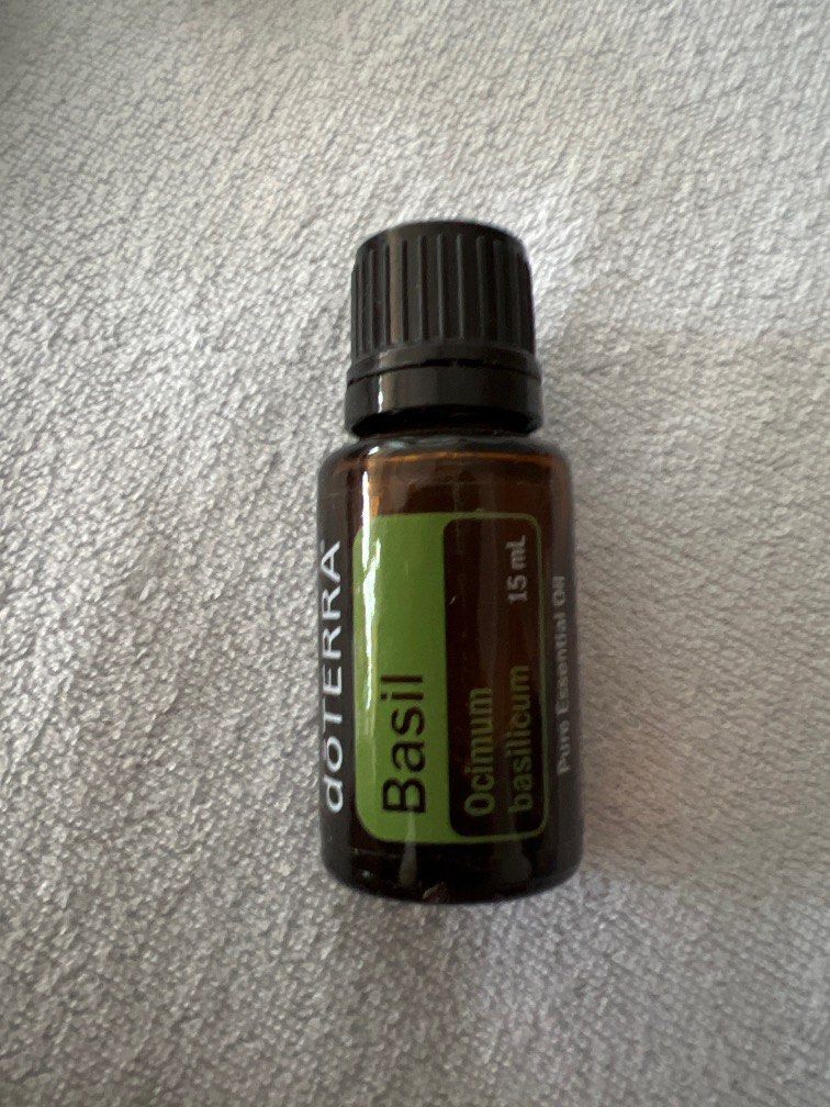 Doterra basil and coriander Essential Oil, Health & Nutrition, Health ...