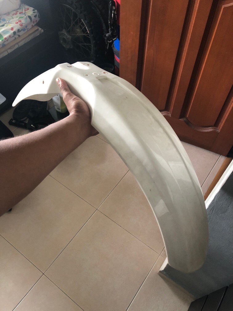 Drz long Fender, Motorcycles, Motorcycle Accessories on Carousell