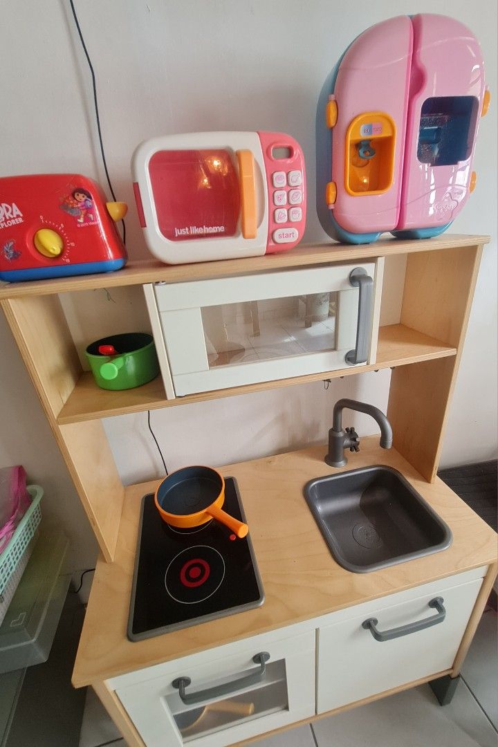 Duktig Ikea kitchen toy set, Hobbies & Toys, Toys & Games on Carousell