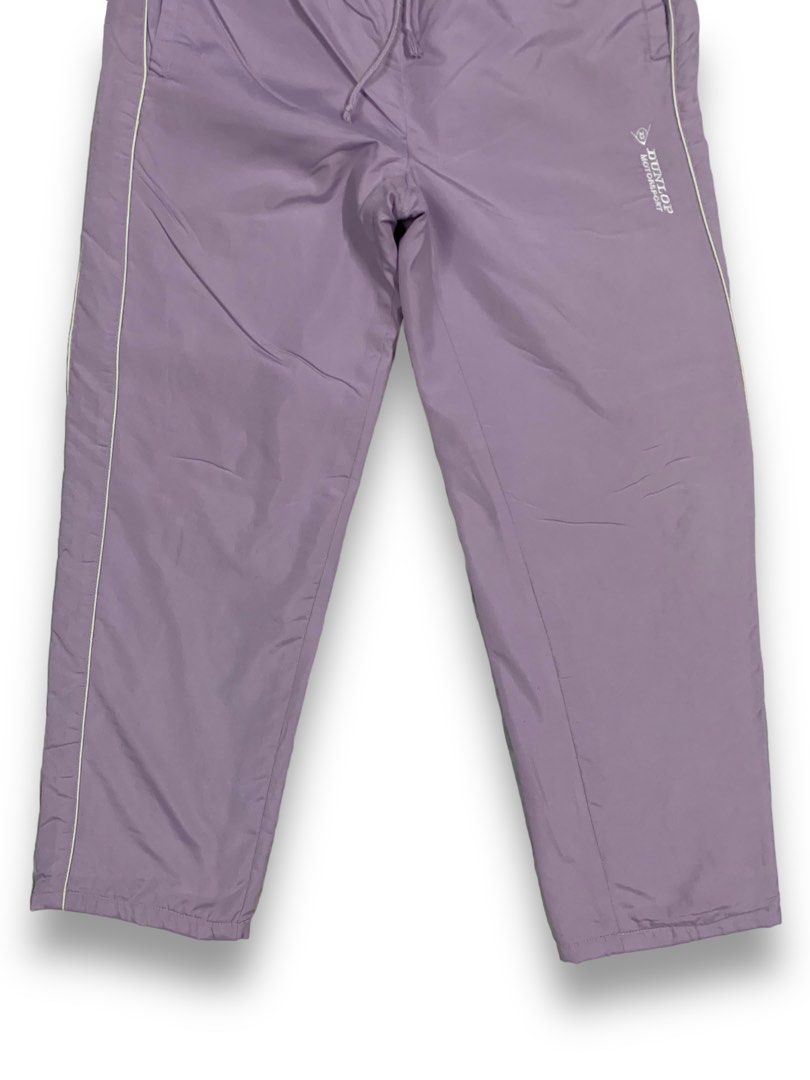 Dunlop Motorsport Light Purple Track Pants, Men's Fashion, Bottoms ...