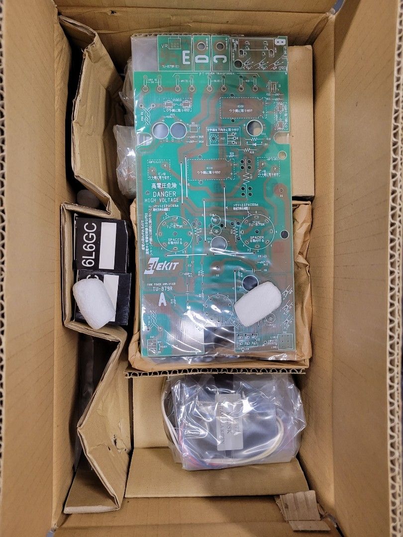 ELEKIT 6L6GC Single Stereo Power Amplifier Kit Set, 音響器材, 其他音響配件及設備 - Carousell