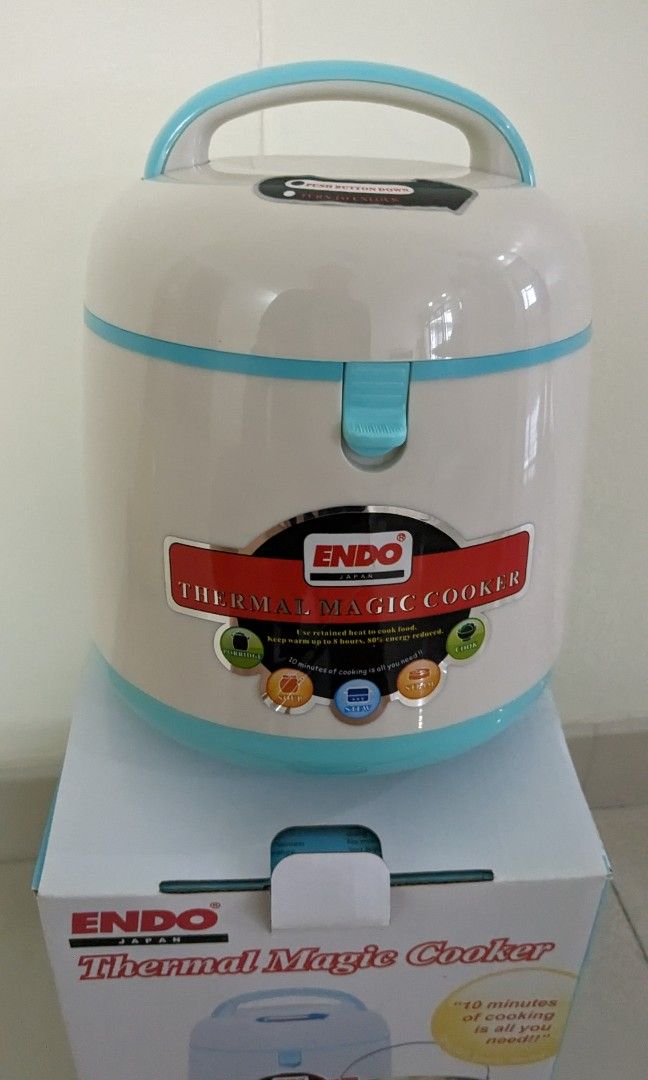 Endo 1.8ml thermal cooking pot, Furniture & Home Living, Kitchenware ...