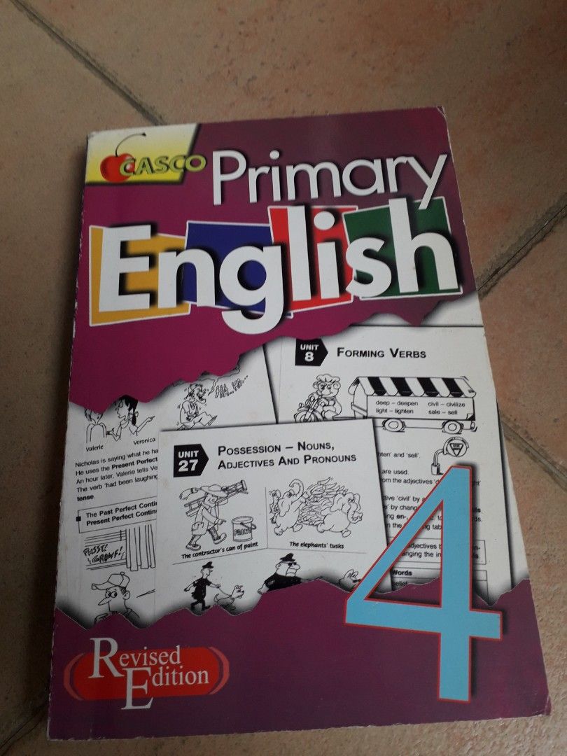English Primary 4 Grammar Book, Hobbies & Toys, Books & Magazines ...