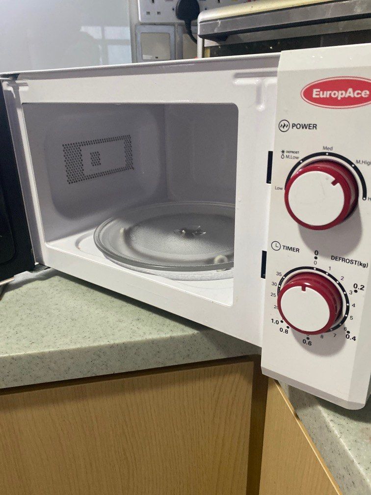EuropAce 20L microwave oven, TV & Home Appliances, Kitchen Appliances ...