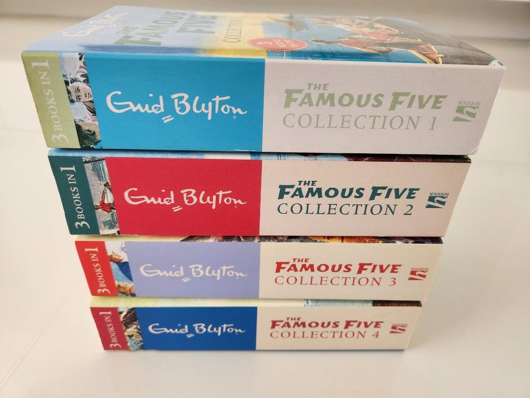 Famous Five Collection 1, 2, 3, 4, Hobbies & Toys, Books & Magazines ...