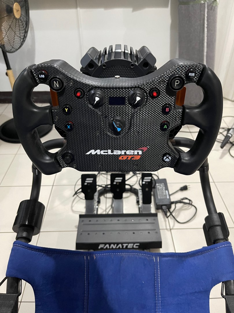 Fanatec GT DD Pro with seat (complete w/ box), Hobbies & Toys, Toys ...