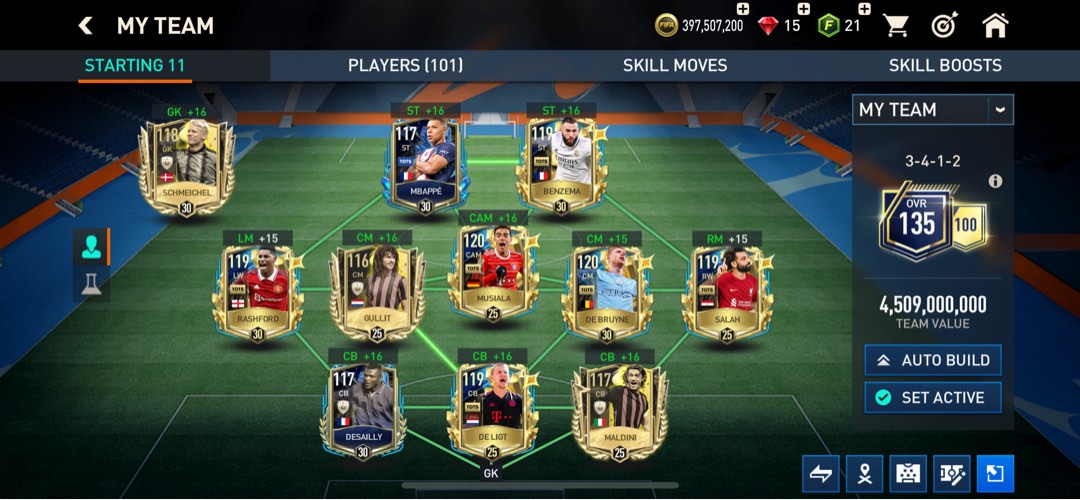 Fifa Mobile Account 135 OVR, Video Gaming, Gaming Accessories, In-Game ...