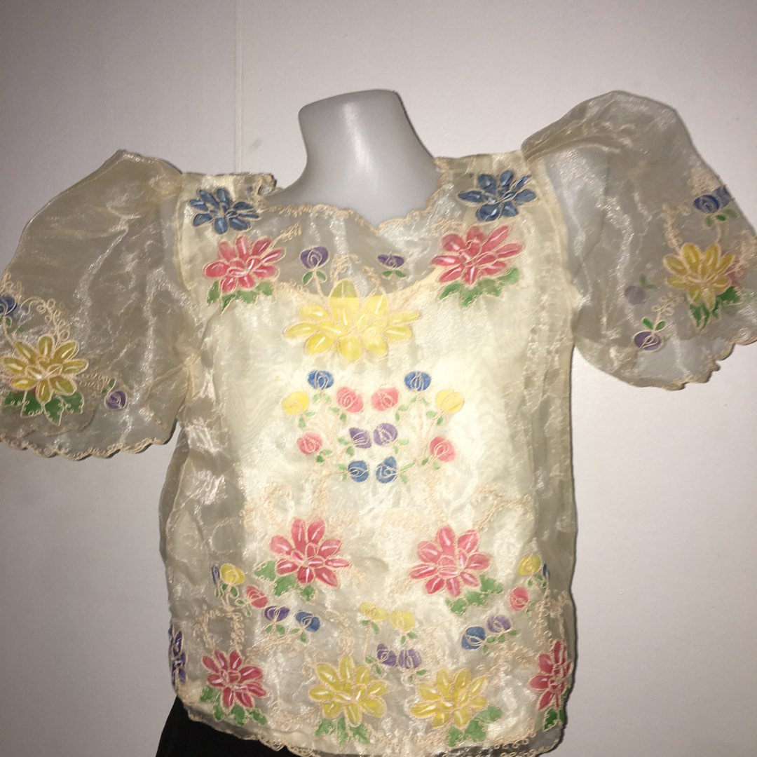 Preloved Kimona Filipiniana, Women's Fashion, Tops, Others Tops on ...