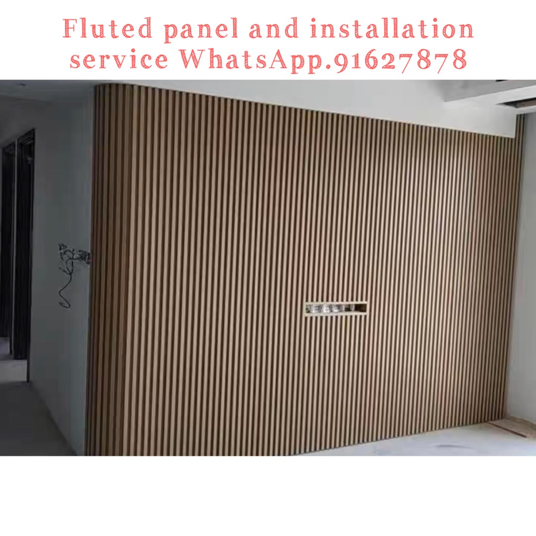Fluted panel, Furniture & Home Living, Home Decor, Wall Decor on Carousell