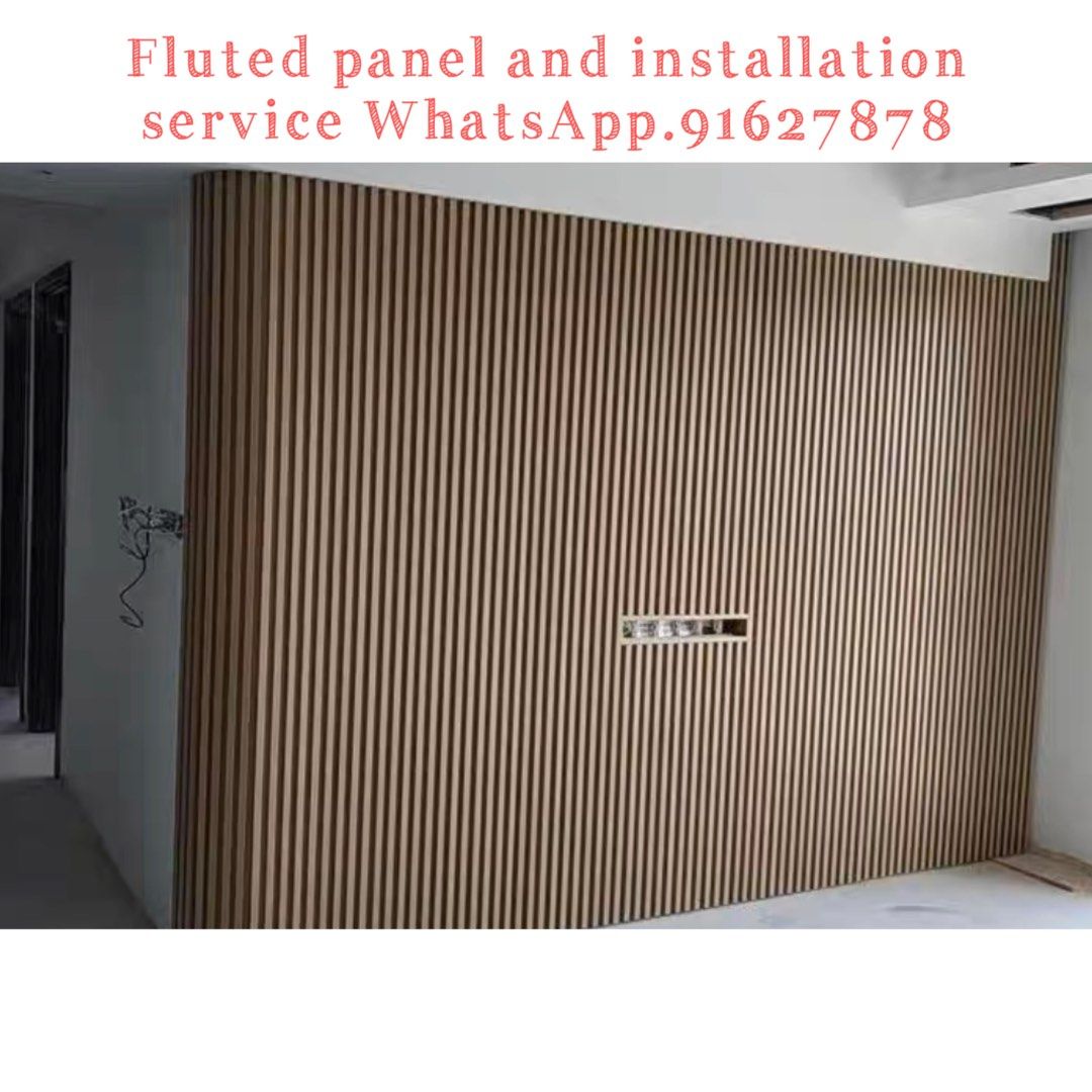 Fluted panel, Furniture & Home Living, Home Decor, Wall Decor on Carousell