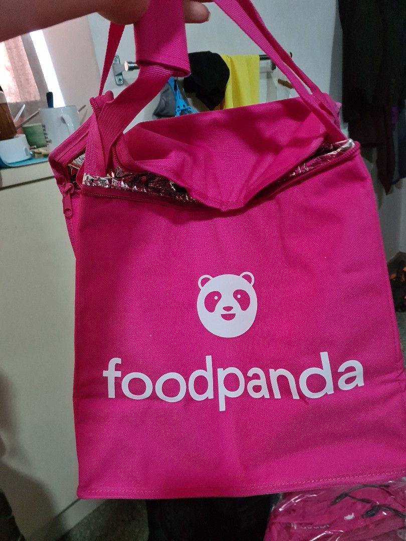 Foodpanda thermal bag, Men's Fashion, Bags, Briefcases on Carousell