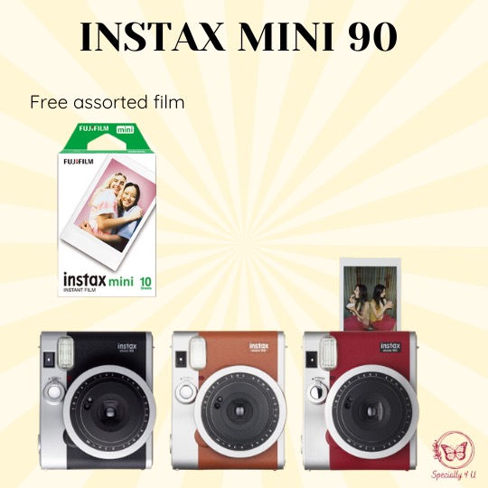 Fujifilm Instax Mini 90 Neo Classic, Photography, Cameras on Carousell