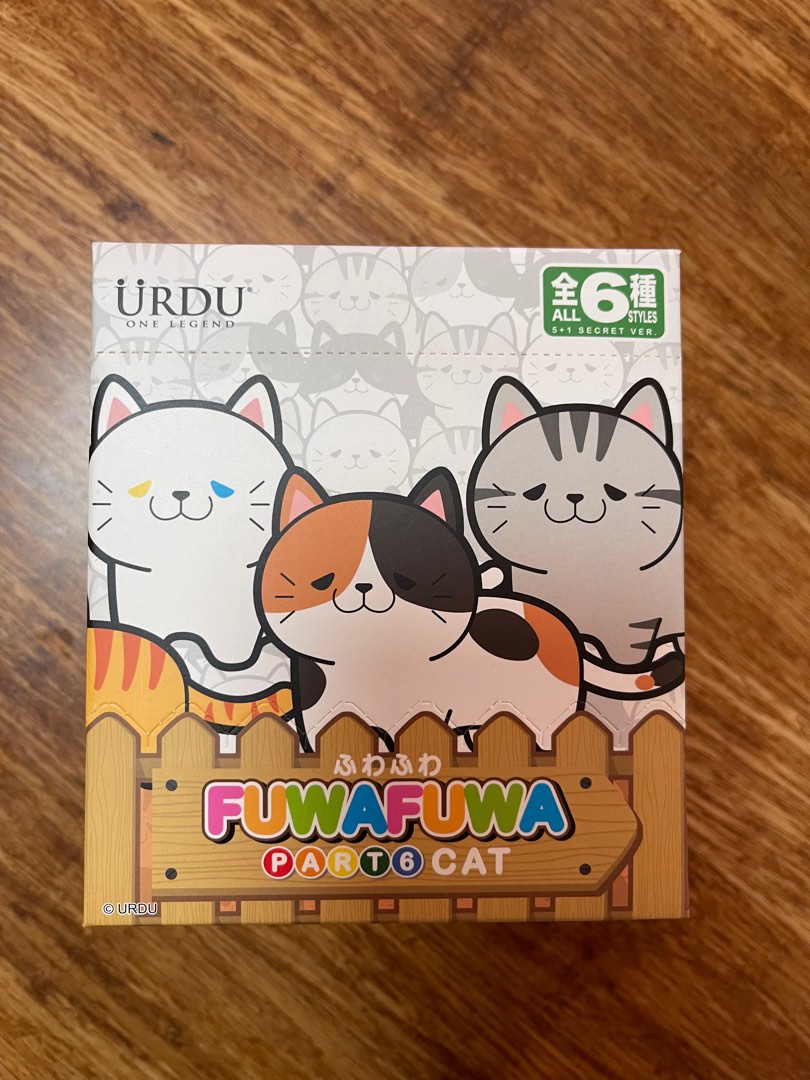 FuwaFuwa part 6 Cat, 興趣及遊戲, 玩具 & 遊戲類 - Carousell