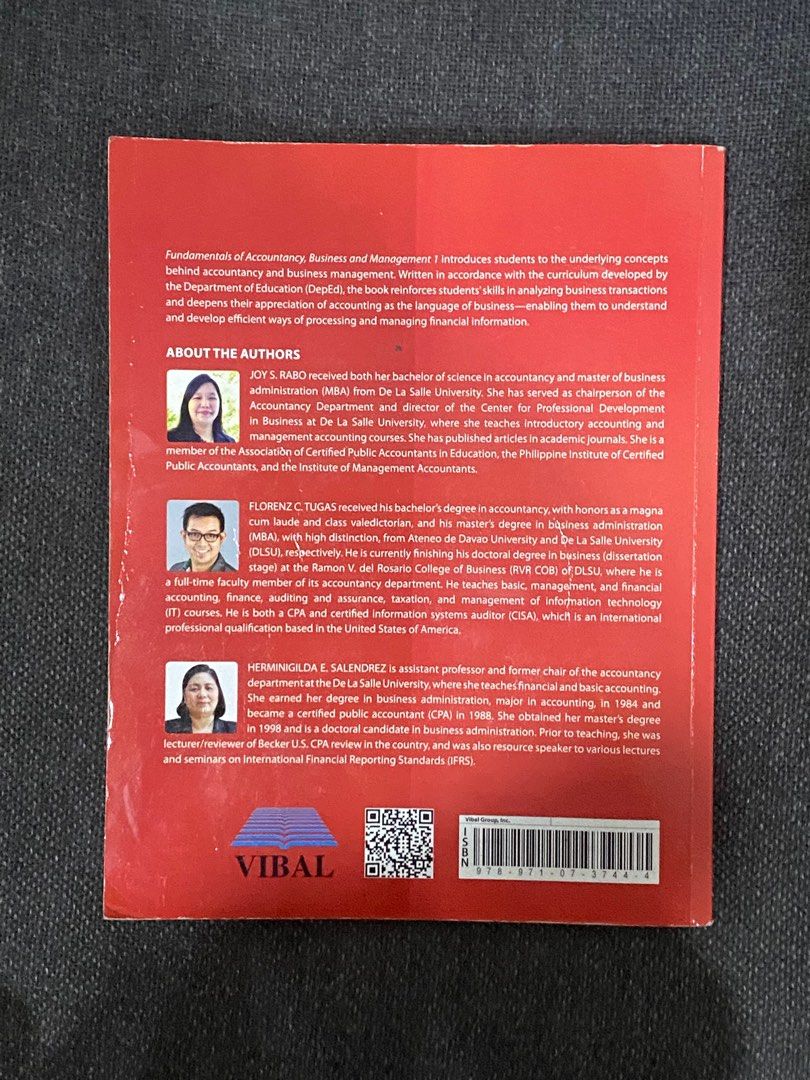 Fundamentals of Accountancy, Business and Management | FABM 1 | Senior ... Fundamentals of Accountancy, Business and Management | FABM 1 | Senior ...