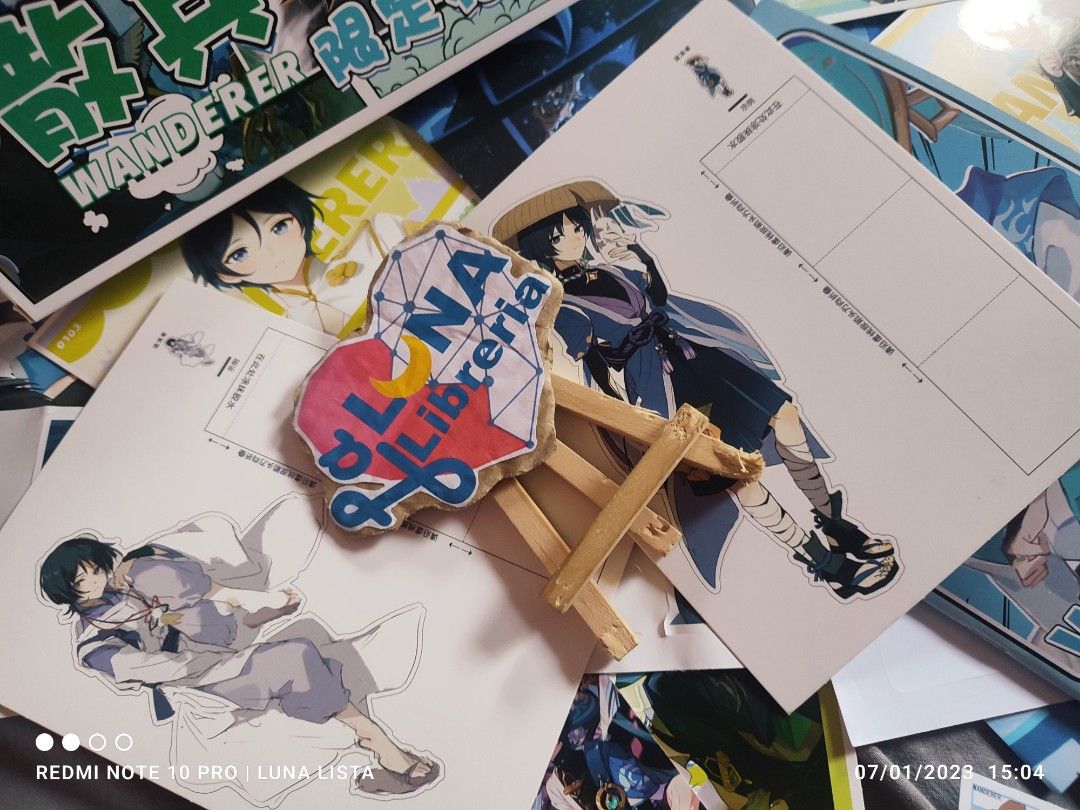 Genshin Impact - Wanderer / Scaramouche Anemo Merch Box Set, Hobbies ...