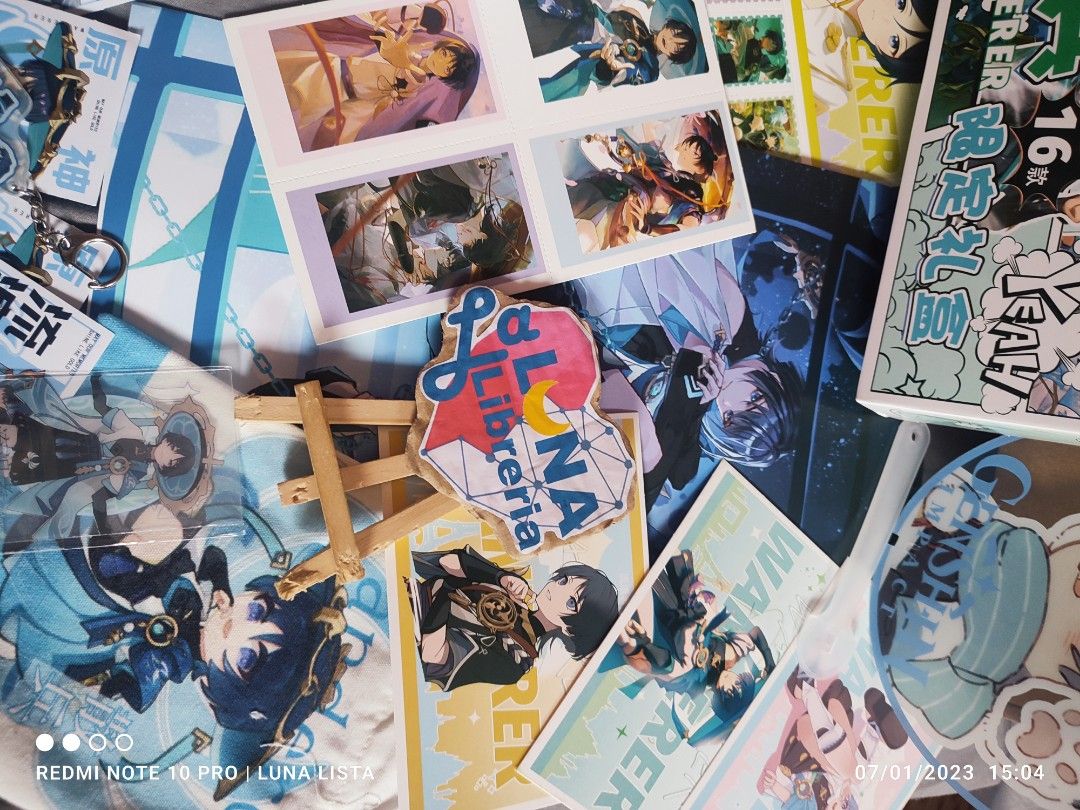 Genshin Impact - Wanderer / Scaramouche Anemo Merch Box Set, Hobbies ...