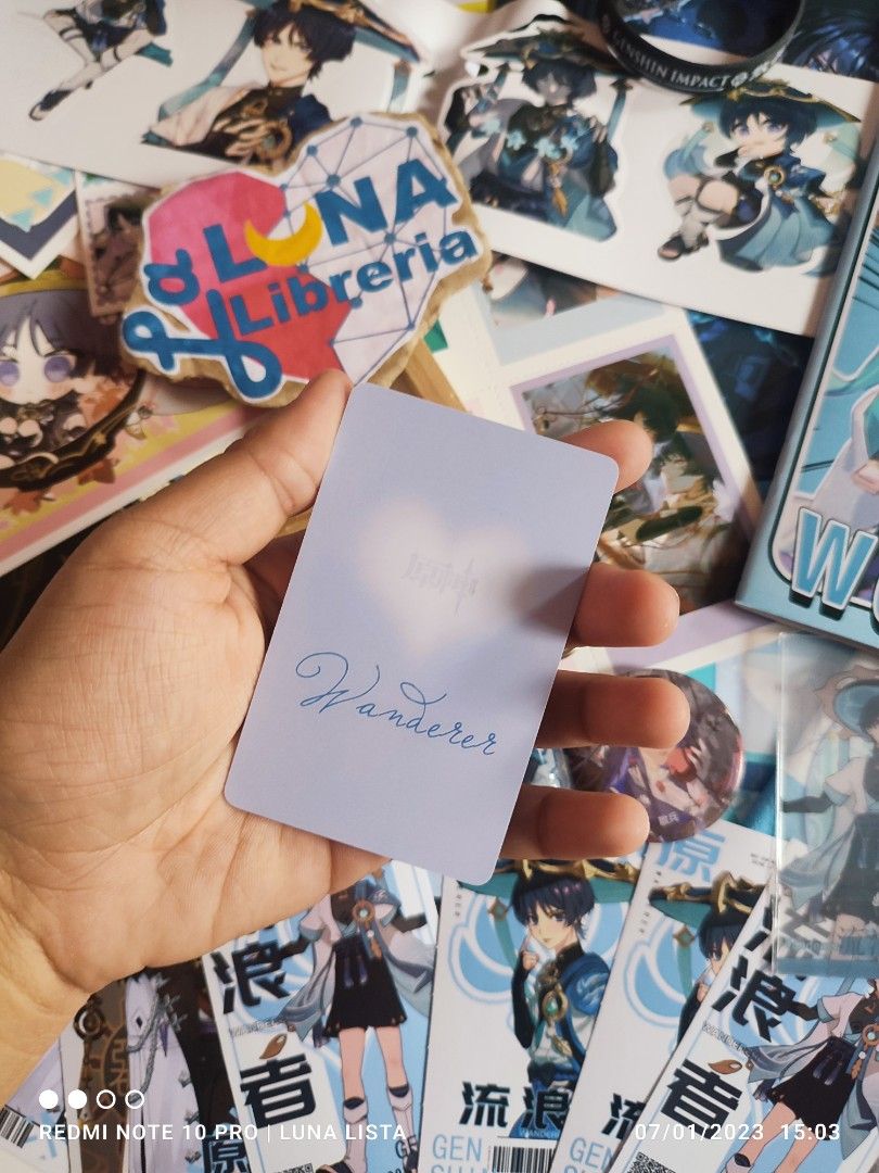 Genshin Impact - Wanderer / Scaramouche Anemo Merch Box Set, Hobbies ...