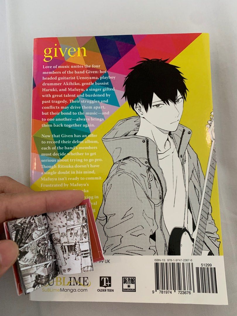 given Manga Volume 6 on Carousell