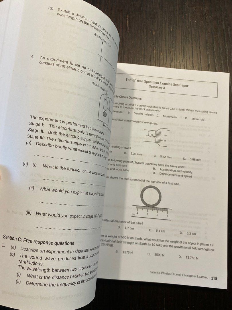 GLM Science Chemistry and Science Physics 3rd edition, Hobbies & Toys ...