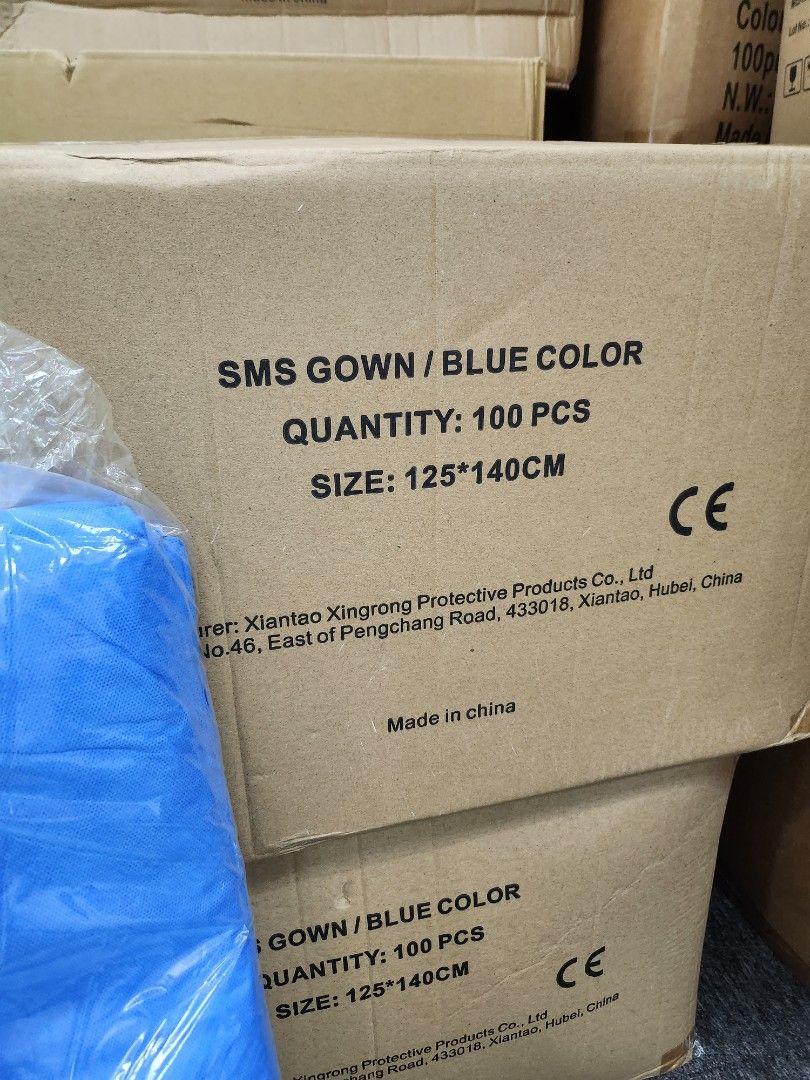 Gowns , ppe , mask , hair net, Health & Nutrition, Face Masks & Face ...