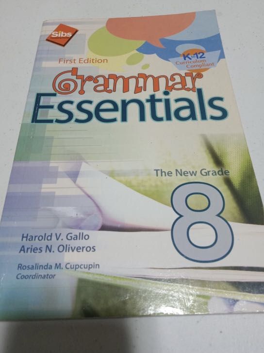 Grammar Essentials 8, Hobbies & Toys, Books & Magazines, Textbooks on ...
