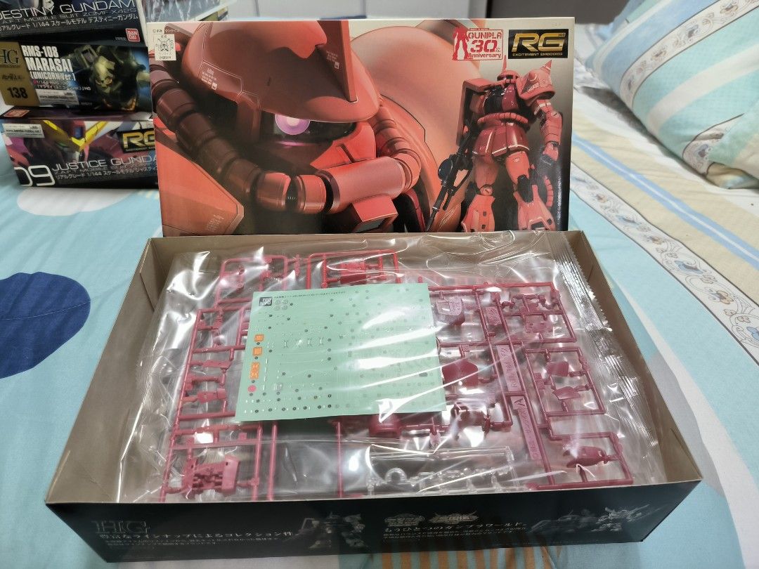 GUNDAM RG GUNPLA, Hobbies & Toys, Toys & Games on Carousell