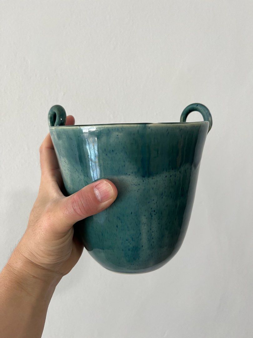 Handmade ceramic Bucket, Furniture & Home Living, Home Decor, Vases ...
