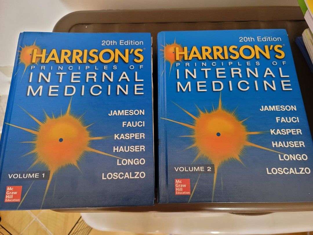 Harrison's Principles of Internal Medicine Textbook, Hobbies & Toys ...