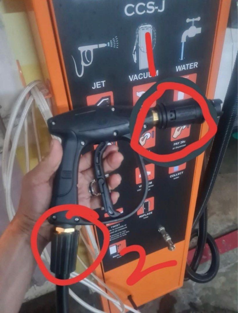 HDB MSCP Foam Cannon with Gun, Car Accessories, Accessories on Carousell