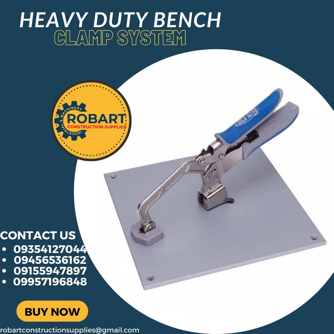 HEAVY DUTY BENCH CLAMP SYSTEM, Commercial & Industrial, Construction ...