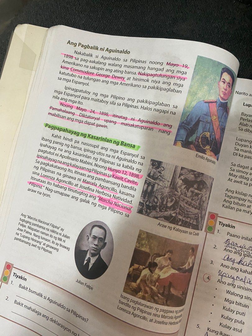 Kayamanan Batayan at Sanayang Aklat sa Araling Panlipunan Grade 6 ...