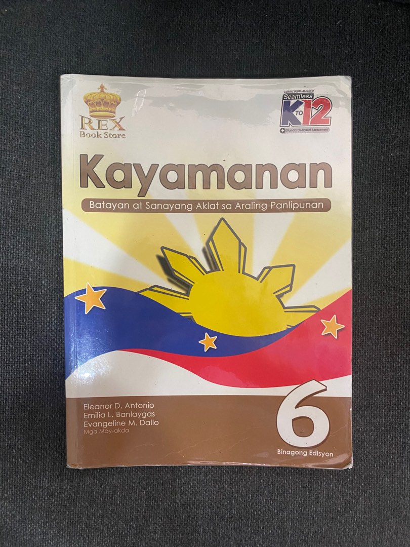 Kayamanan Batayan at Sanayang Aklat sa Araling Panlipunan Grade 6 Araling Panlipunan, Hobbies ...