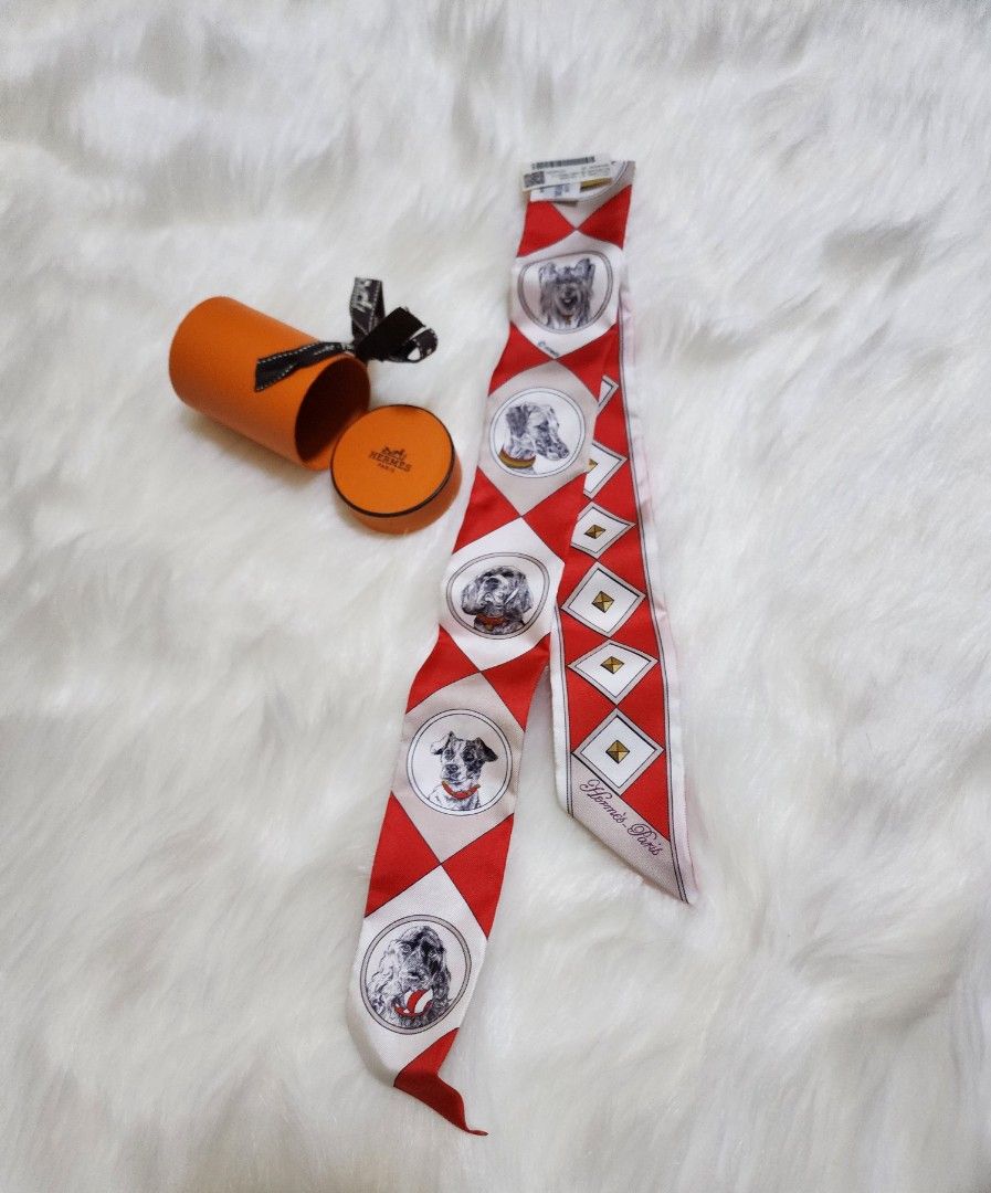 Hermes Twilly love jungle, Luxury, Accessories on Carousell