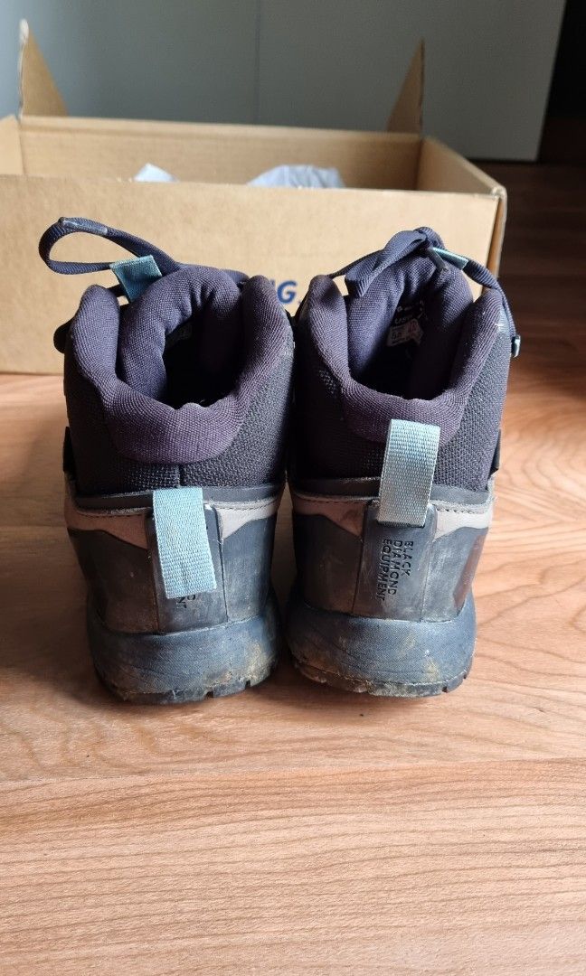 Hiking Boots Black Diamond Mission Leather Mid WP Approach Shoes ...