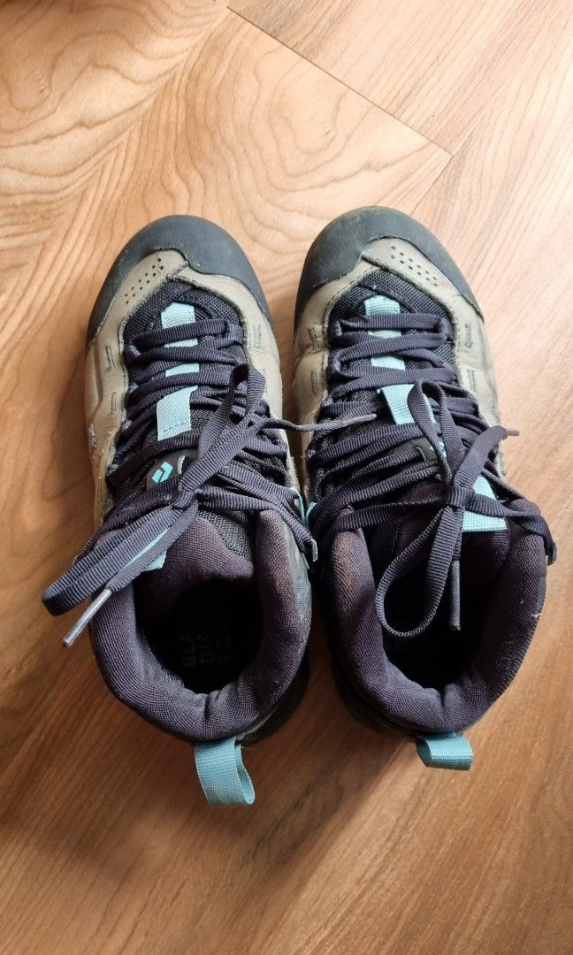 Hiking Boots Black Diamond Mission Leather Mid WP Approach Shoes ...