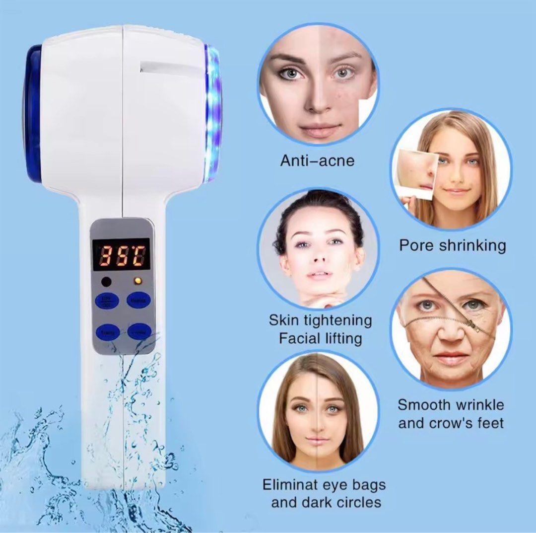 Hot cold hammer cryotherapy face care device, Beauty & Personal Care ...