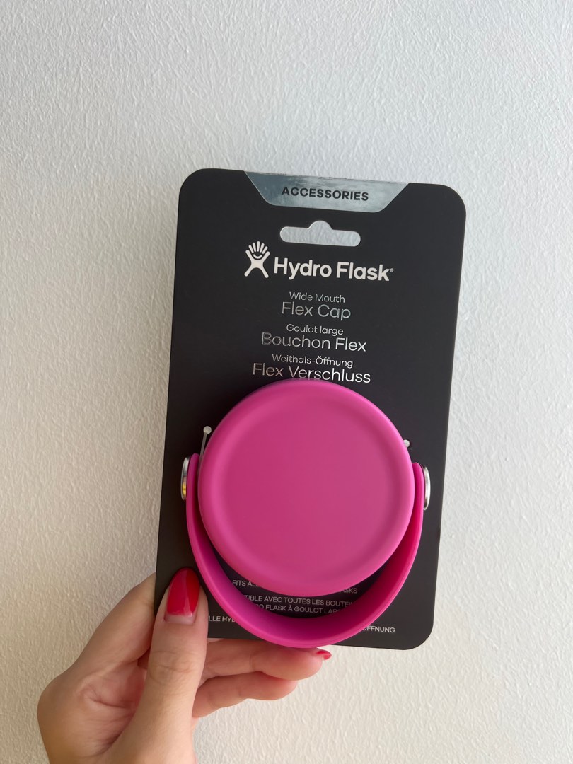 Hydro flask Wide Mouth Flex Cap - Pink, Furniture & Home Living ...