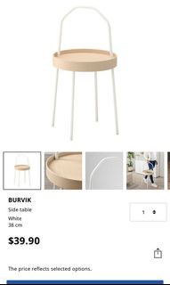 ikea burvik, Furniture & Home Living, Furniture, Tables & Sets on Carousell