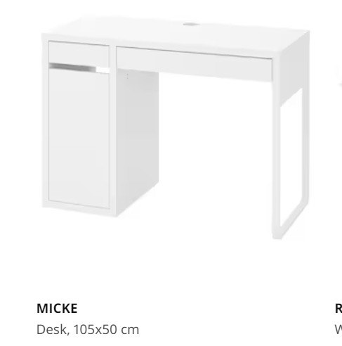 Ikea Micke Work table, Furniture & Home Living, Furniture, Tables ...