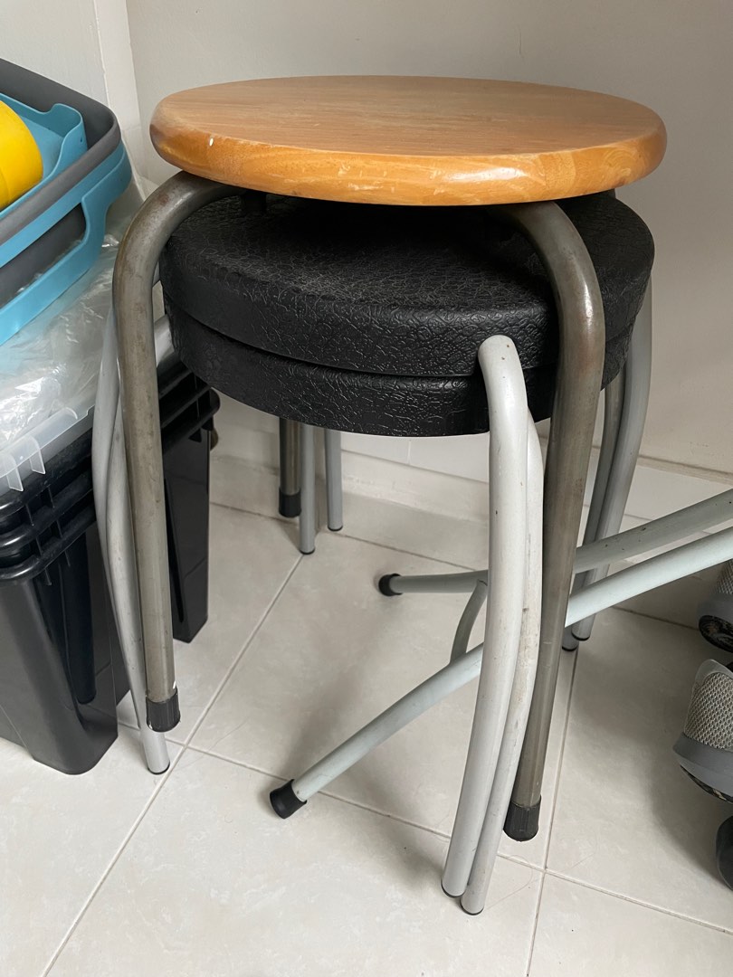 IKEA stool, Furniture & Home Living, Furniture, Chairs on Carousell