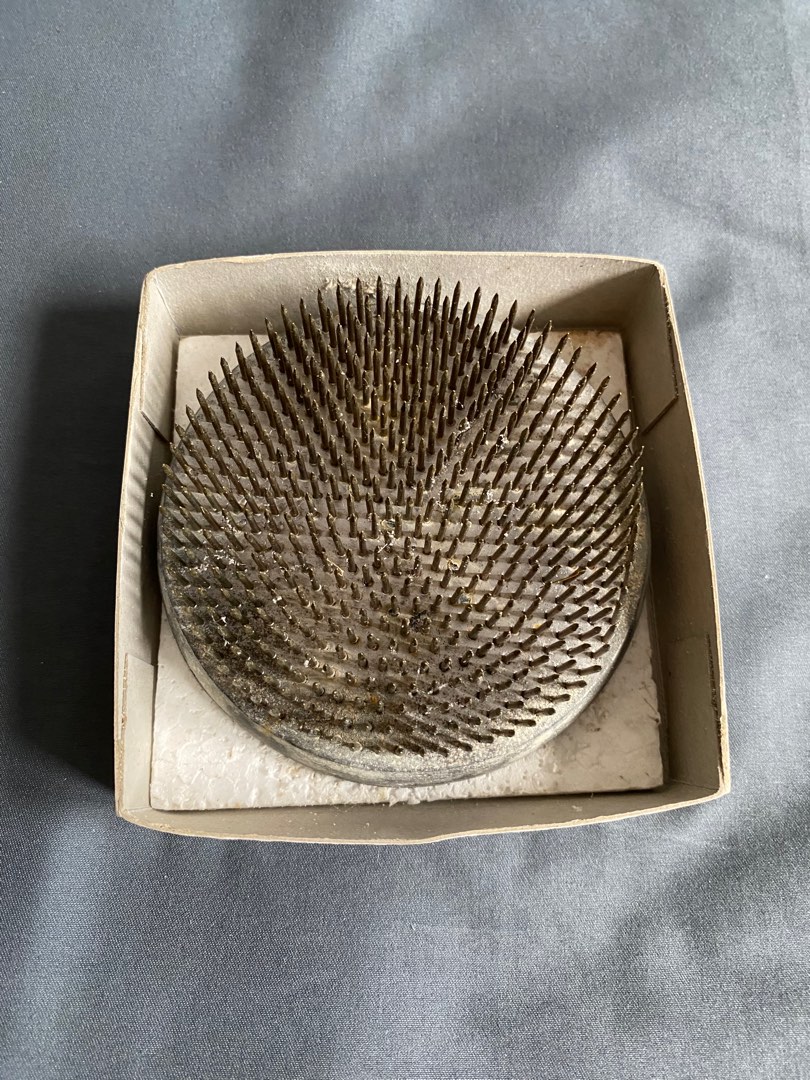 Ikebana Kenzan Flower Holder Frog - Tancapan Bunga Oasis - Flower ...