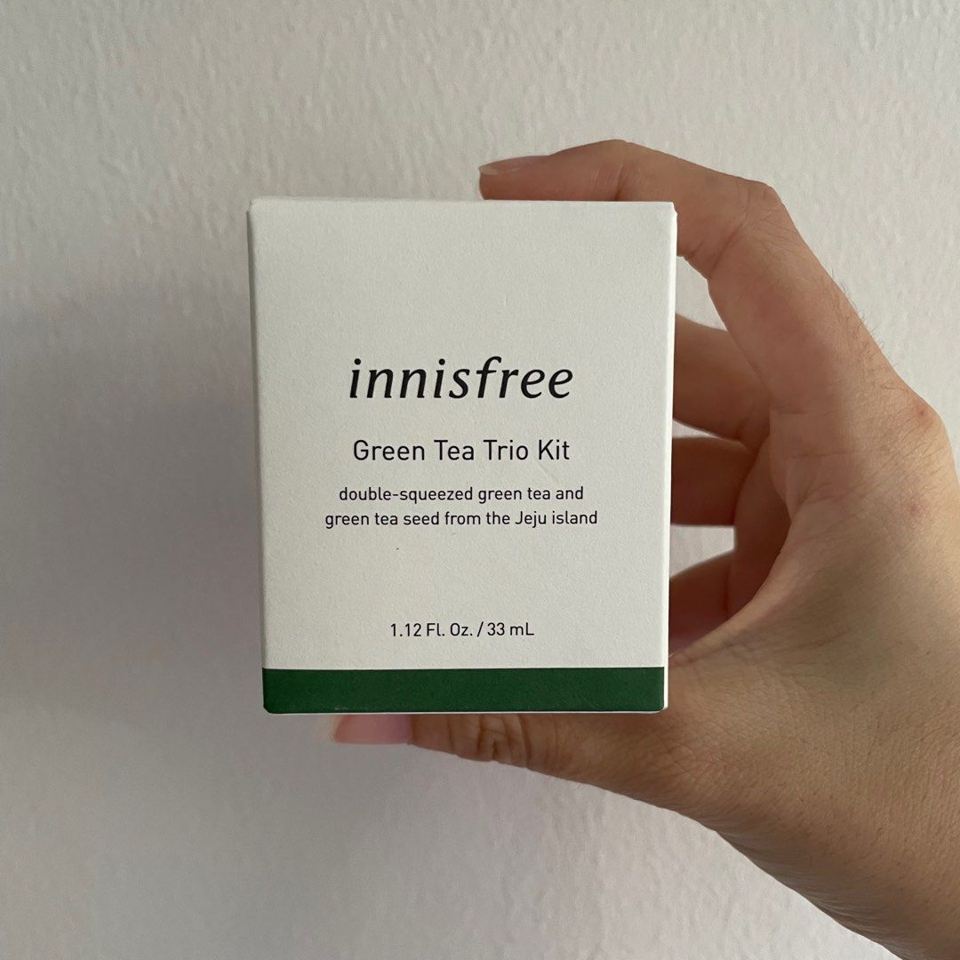 Innisfree green tea trial kit, Beauty & Personal Care, Face, Face Care ...