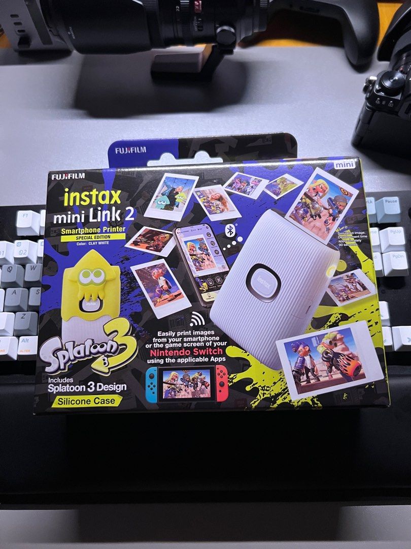Instax Mini Link 2 Special Edition Splatoon 3, Photography, Cameras on ...