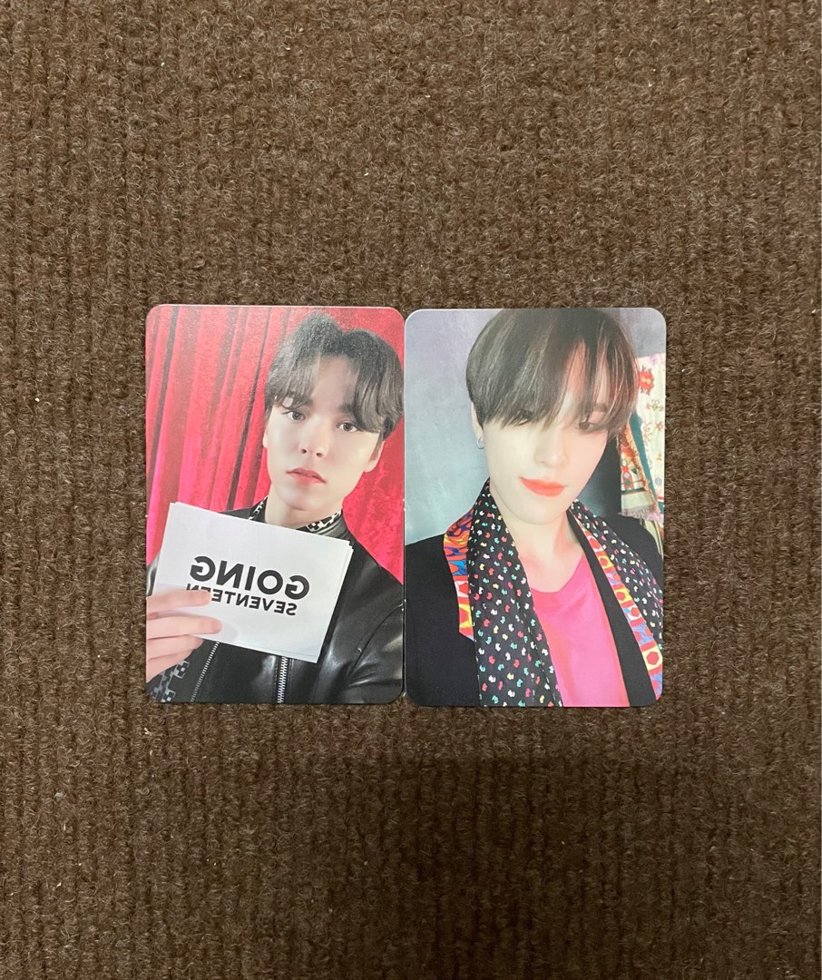 Instock unsealed seventeen going magazine Svt going magazine pc Vernon ...